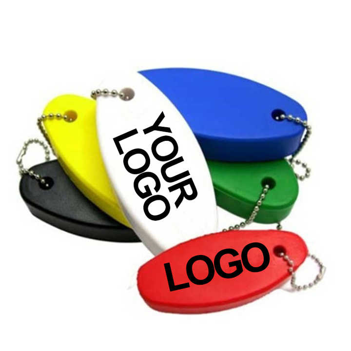 Custom Shape Foam Floating Keyring With Logo Key Boating Fishing Surf ...