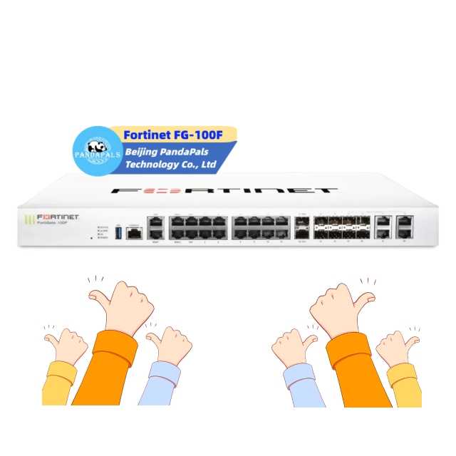Original New FG-100F-BDL-950-12 Fortinet FortiGate 100F Firewall Router ...