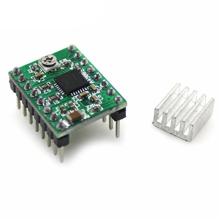 YouQi 3D Printer Parts A4988 Stepper Motor Drivers for 3D Printer ...