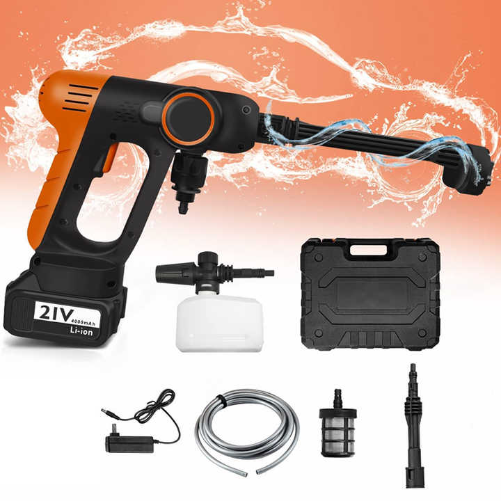 510psi Mini Lithium Battery Car Washer - Portable & Efficient