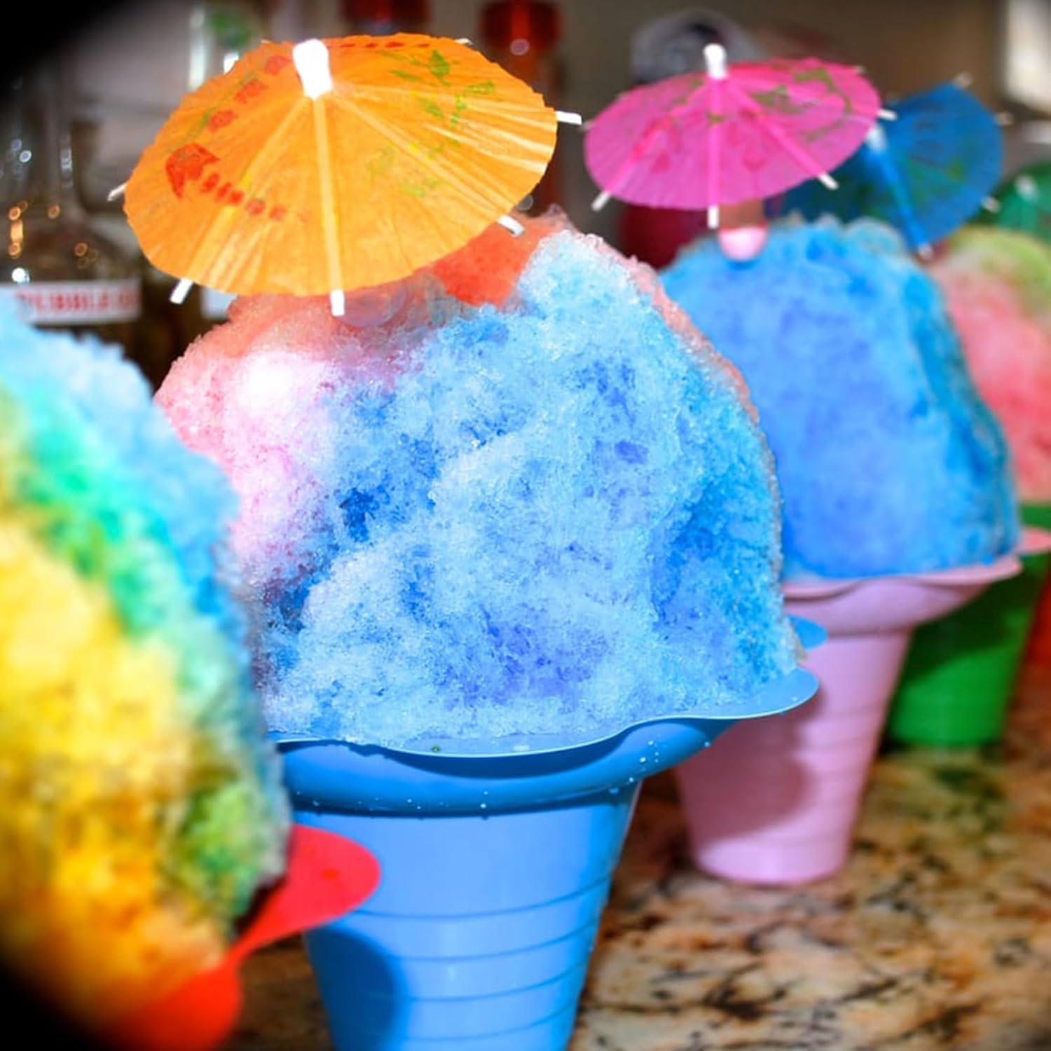 Shave Ice Flower Cups - Durable and Colorful Solutions