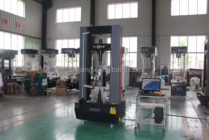 380V Universal Traction Testing Machine for Rubber Plastic Metal-100KN ...