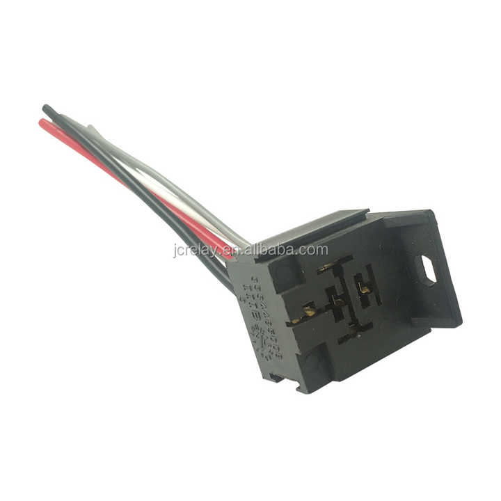 Auto Relay 5 Pin Female Connector Harness Black Connector 5 Way ...