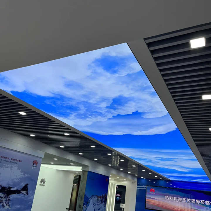 Modern 3D Design Office Suspended Ceiling Slat False Ceiling 3D Digital ...