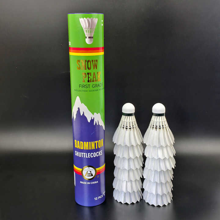 SNOWPEAK C1130 International Tournament Badminton Shuttlecock 3-Layer ...