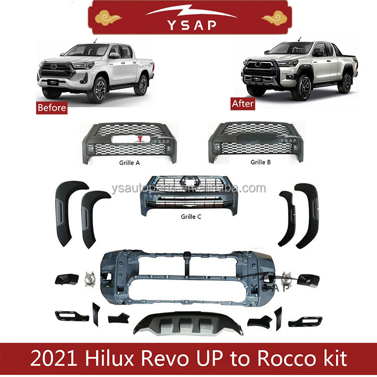 High Quality Good Price Facelift Body Kit for 2015~2020 Hilux Revo ...