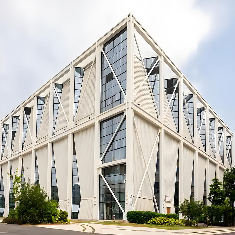 Modern High Rise Hotel Building Design - Light Steel Structure