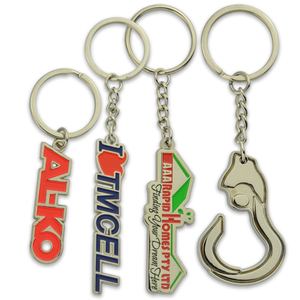 Custom Metal Keychain - Personalized Zinc Alloy Design