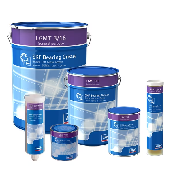 LGMT 3, LGEP 2, LGNL 2 - Versatile Bearing Greases for Industry