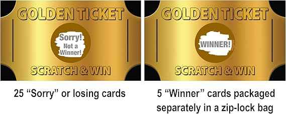 Reveal a Surprise Blank Scratch Off Cards, Thank You for Your Order Scratch Off Tickets Customer ...