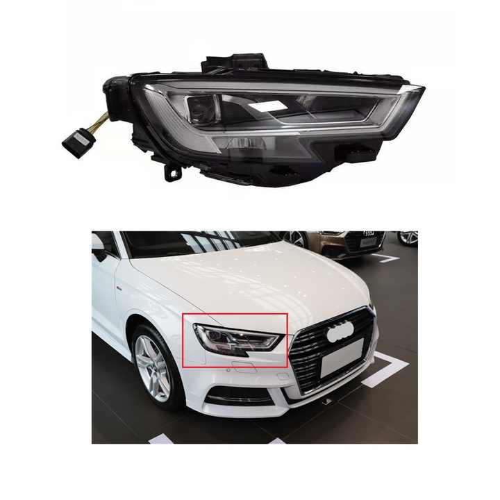 Audi A3 Accessories LED Headlights for 2017-2019 Upgrade