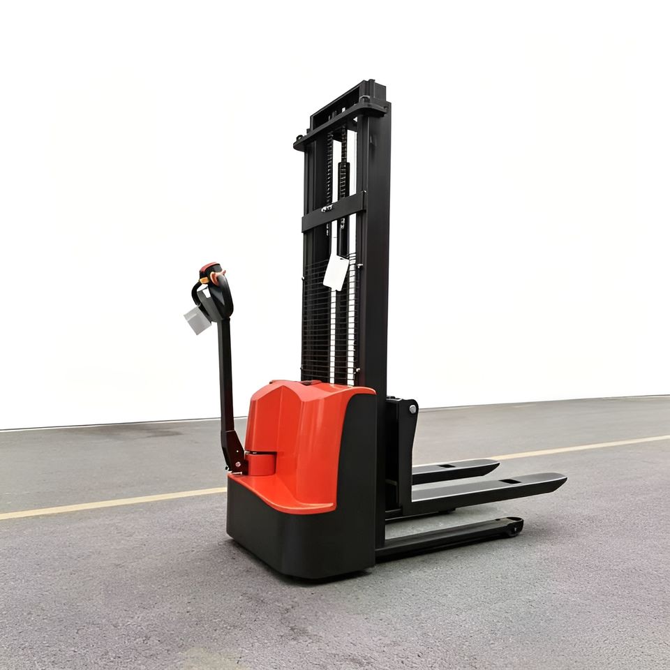 1.5Ton Walkie Electric Pallet Stacker Portable Forklift Truck with ...