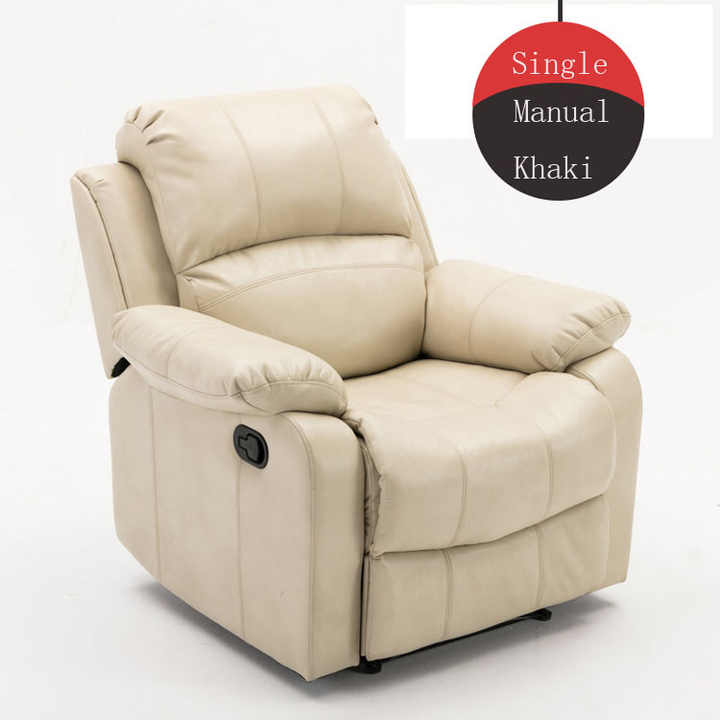 First Class Sofa Nano Technology Leather Art Function Single Sofa ...