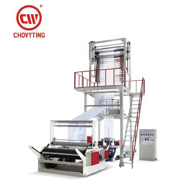Automatic Polythene Plastic Film Extruder Blowing Machine