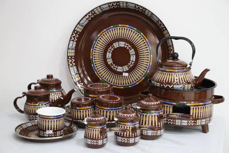 Arabic Restaurant Party Induction Metal Coffee Water Kettle Enamel ...