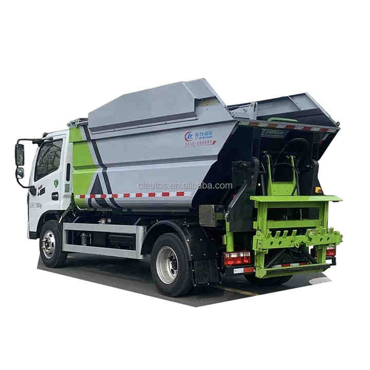 5ton Side Loading Garbage Truck Side Loaders Garbage for Sale Garbage ...
