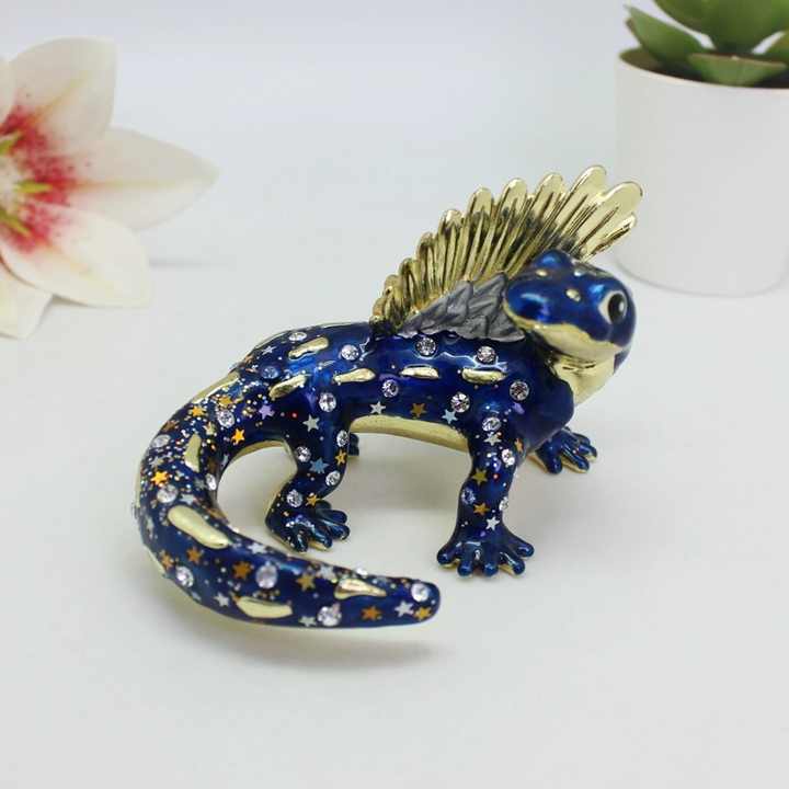 SHINNYGIFTS 2025 Chinese Fortune Office Feng Shui Flying Snake Statue ...