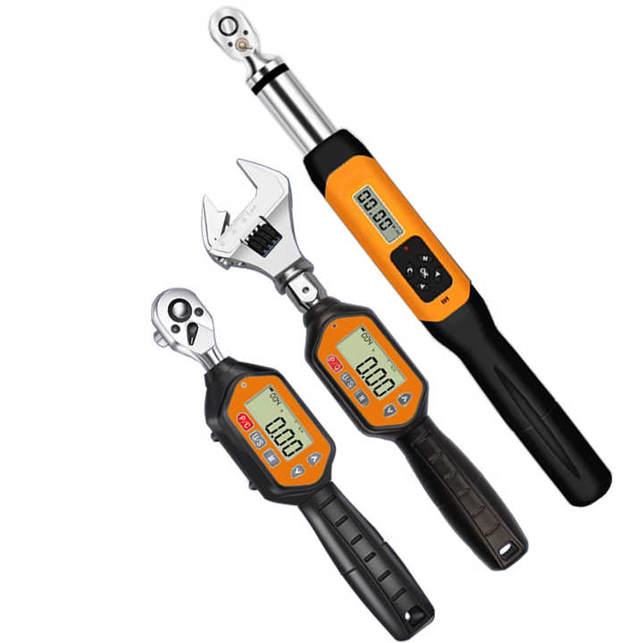 Digital Adjustable Torque Wrench With Replaceable Head - Oem