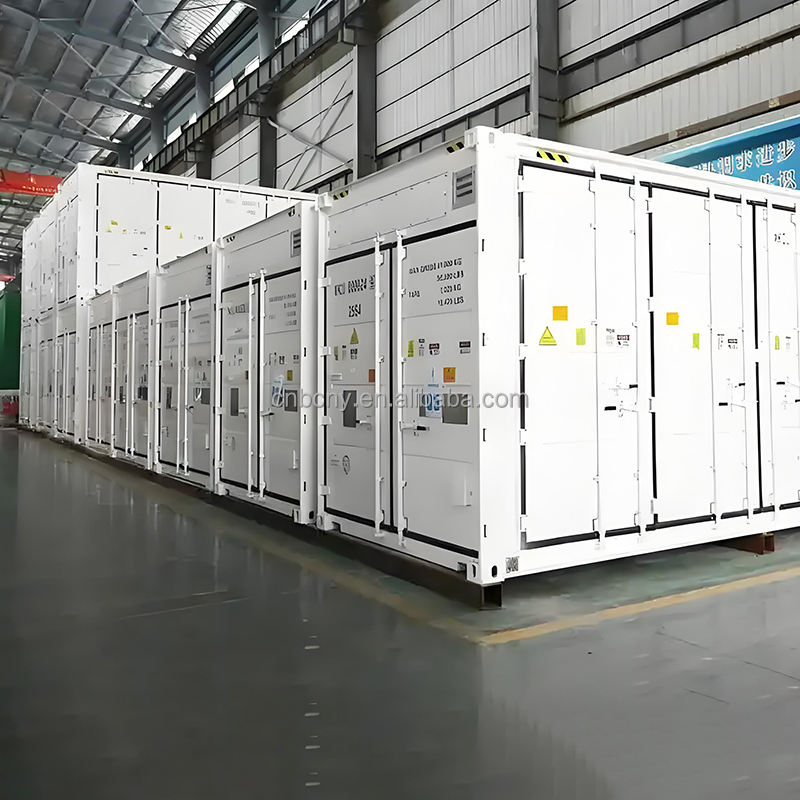 1000Wh ESS 1MW 2MW 3MW 500KW EMS System BESS 1 MWH LifePO4 Battery ...