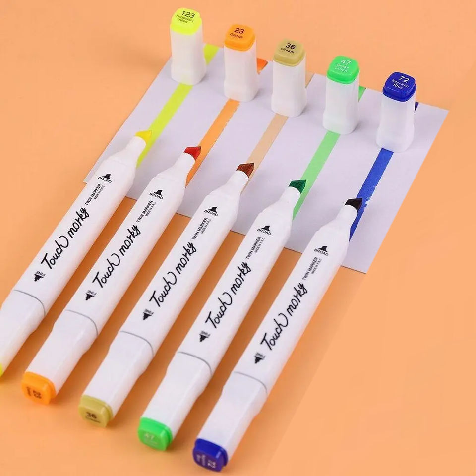 Bo Yi Xuan Art Marker Pens - Versatile and Bright Colors
