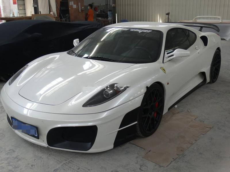 ASI Style Fiberglass Wide Body Kit 2007-2009 for F430 New Replacement ...