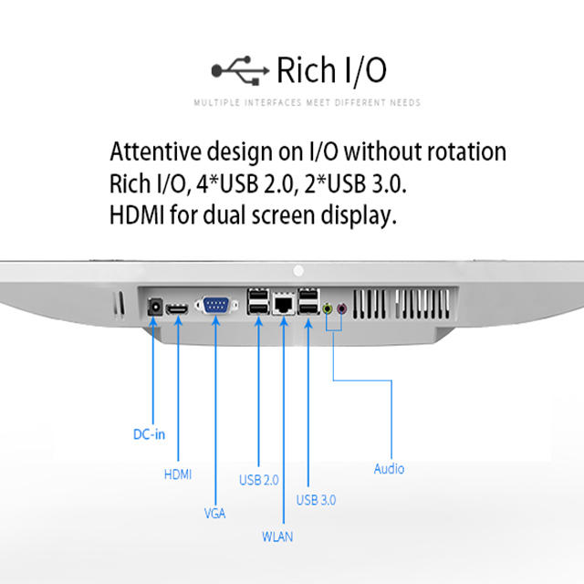 Factory price AIO 27 inch desktop computer i7 10700 i9 10900 i7 10700K ...