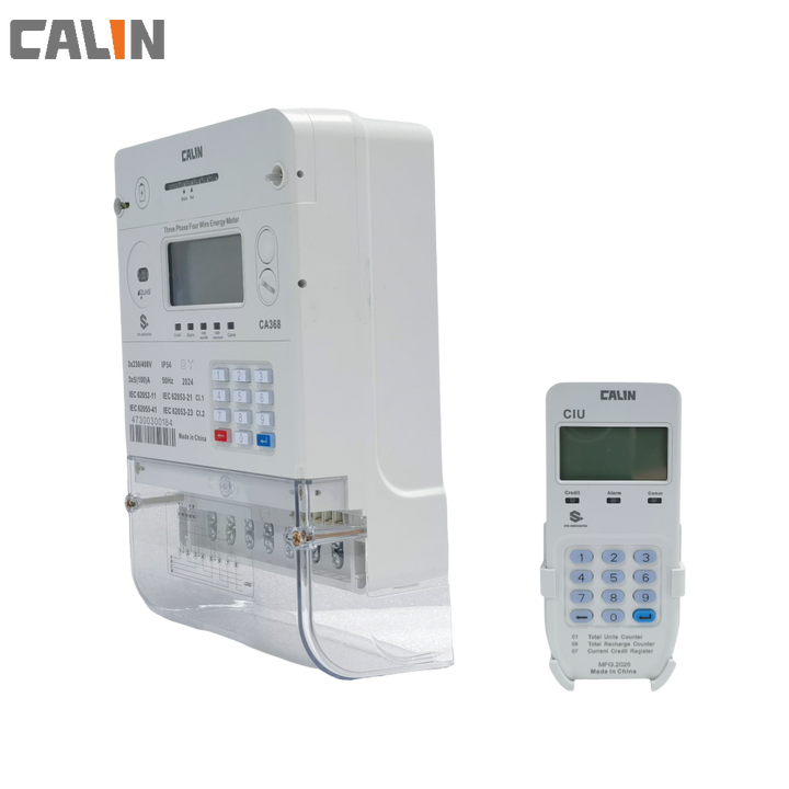 AMI Solution STS DLMS Smart Prepaid Energy Meters Prepayment Meter with CIU and RF/LoRa/LoRaWAN ...