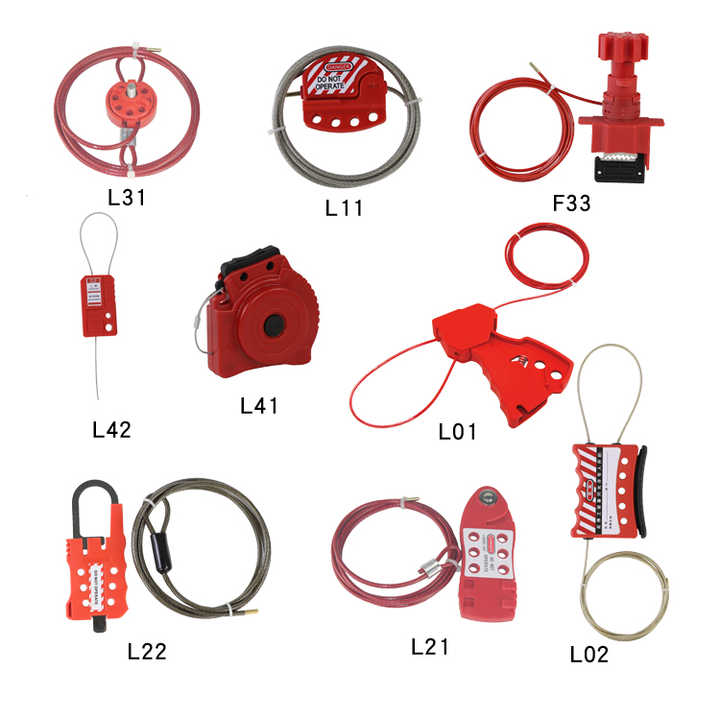 Steel Cable Locking Device LOTO Safety Cable Lockout| Alibaba.com