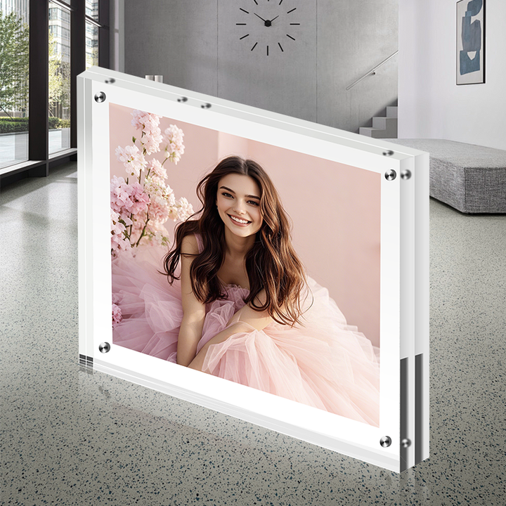 Factory Direct Double Sided Transparent Acrylic Photo Display Frame ...