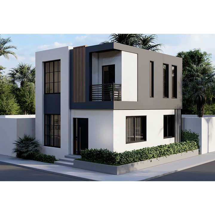 90Sqm 2 Pisos Flexible Casa Modular Casa de Campo 3 Dormitorios 3 Baños ...