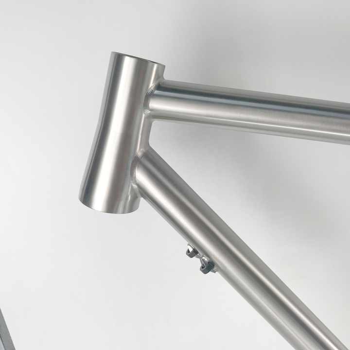 Titanium Fold Road Bike Frame with Coupler Gravel Bike Frame