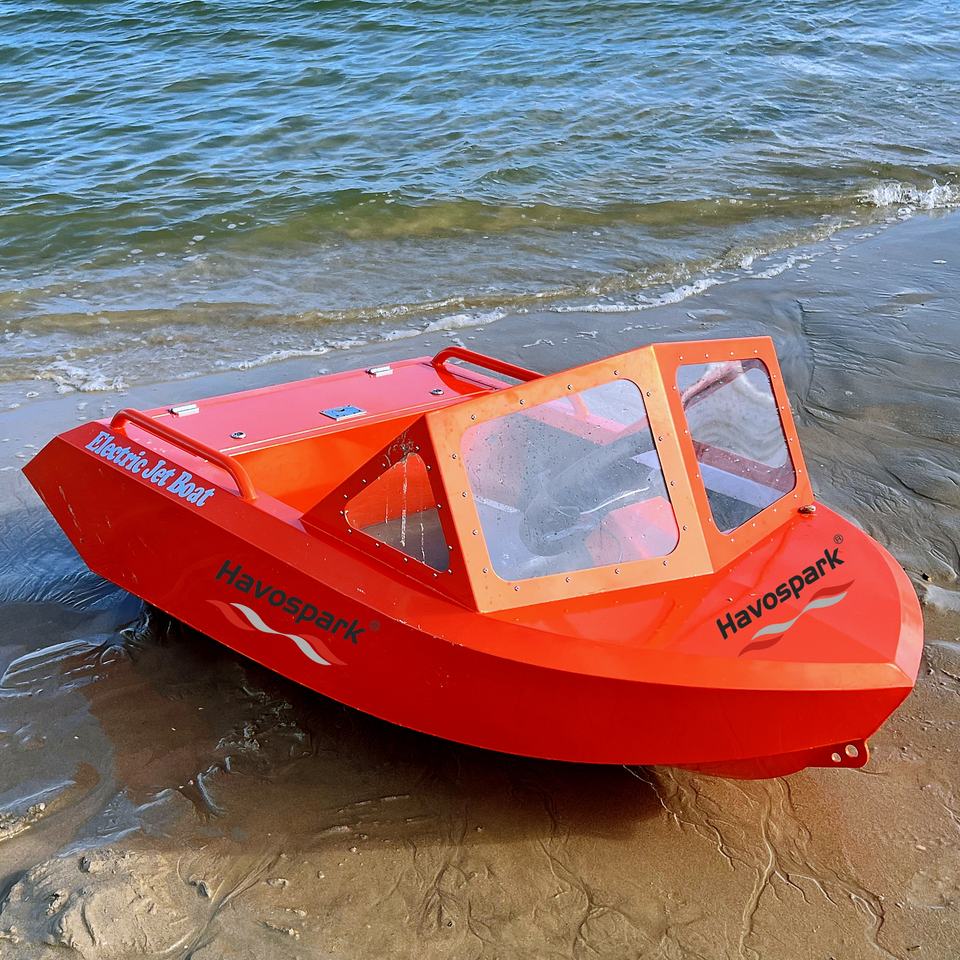 New Arrival Aluminum Electric Jet Boat - 10KW Inboard Engine, 35-45km/h ...