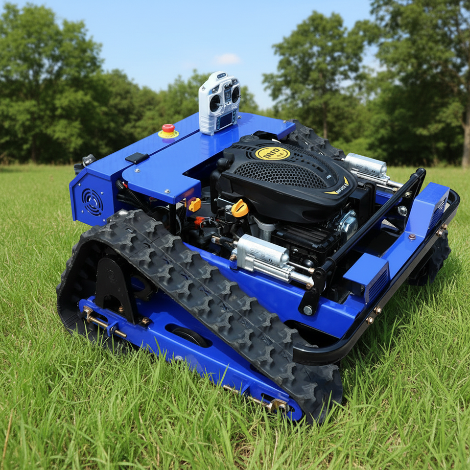 CE 550 Smart Robot Lawn Mower Loncin 224cc Portable Remote Control ...