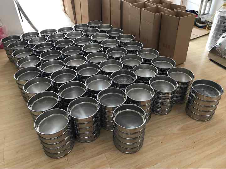 DZJX 200mm Laboratory Electronic Sieve Shaker Standard Lab Sieve ...