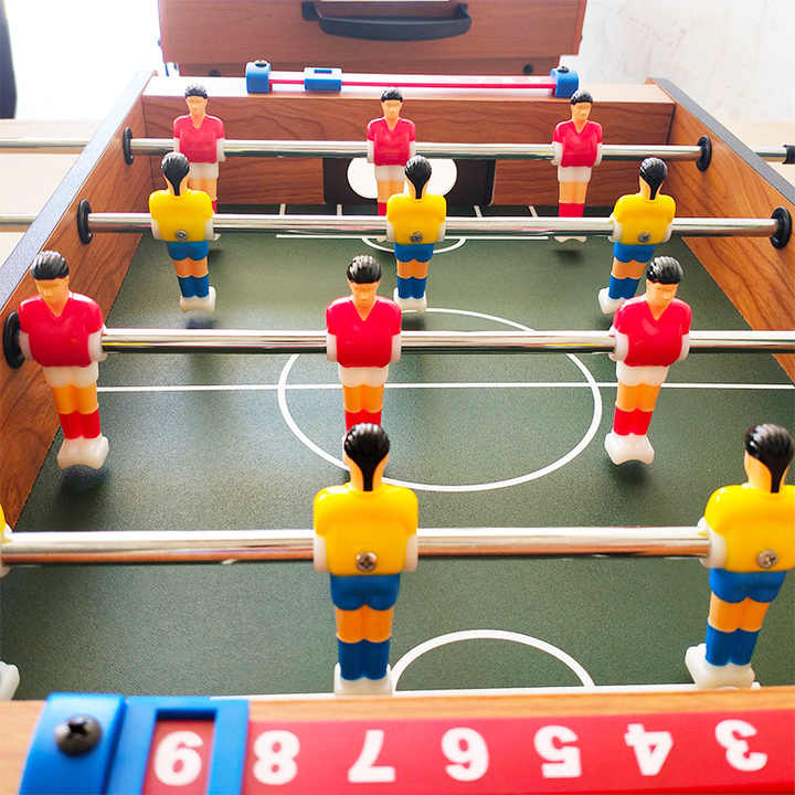 Tabletop Foosball Table- Portable Mini Table Football / Soccer Game Set ...