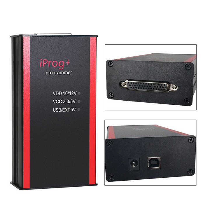 Iprog v87 Iprog Pro 7 Adapter Ecu Key Programmer Support Airbag Reset ...