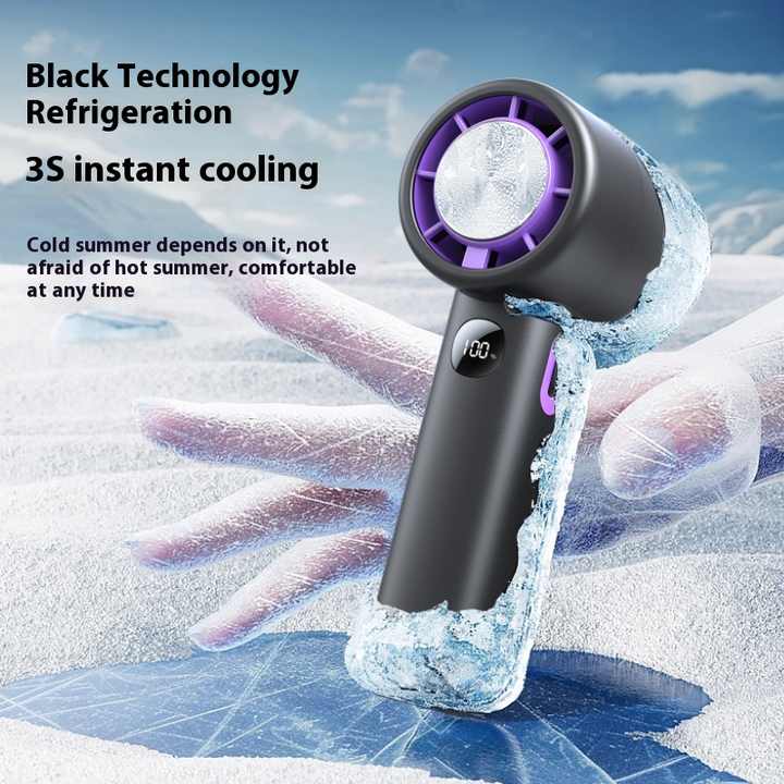 2025 Mini Blower Led Fan Air Fan Usb Bldc Battery Fan Portable Air ...