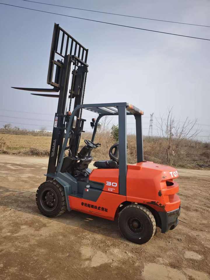 Original Used toyota 3 Ton diesel Forklift with Good Performance and ...