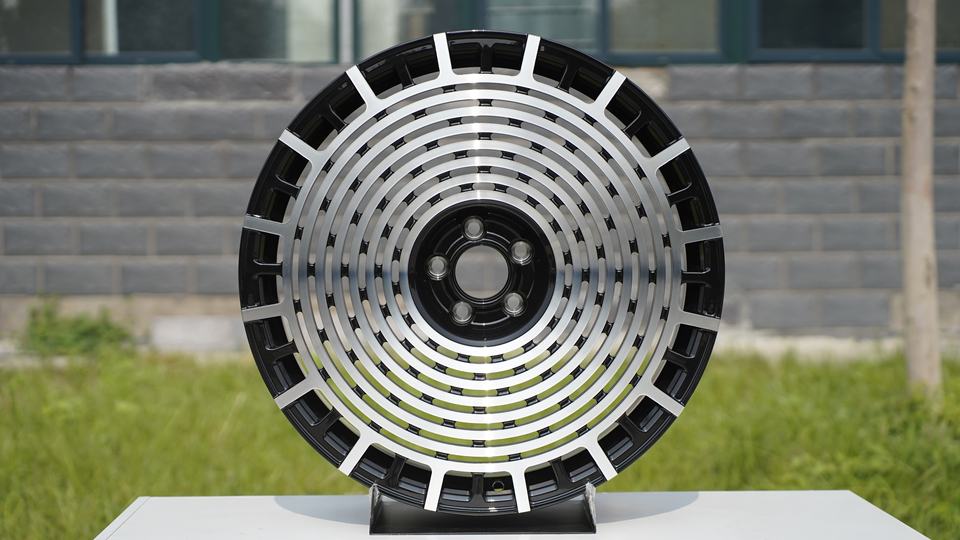 YEO Monoblock Glossy White Forged Aluminum 40mm Double Paint 19-26 Inch ...