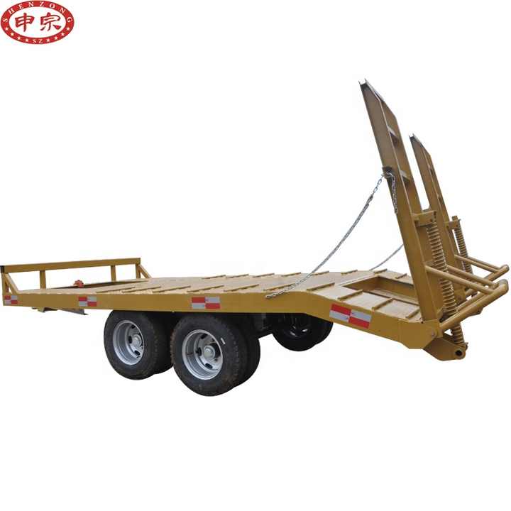 8ton Excavator Tandem Axle Trailer - Durable & Versatile