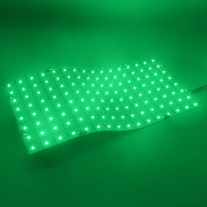 RGBWW 5 Colors LED Flexible Sheet DC24V 50W 640LEDS RGBCCT Ultra Thin ...