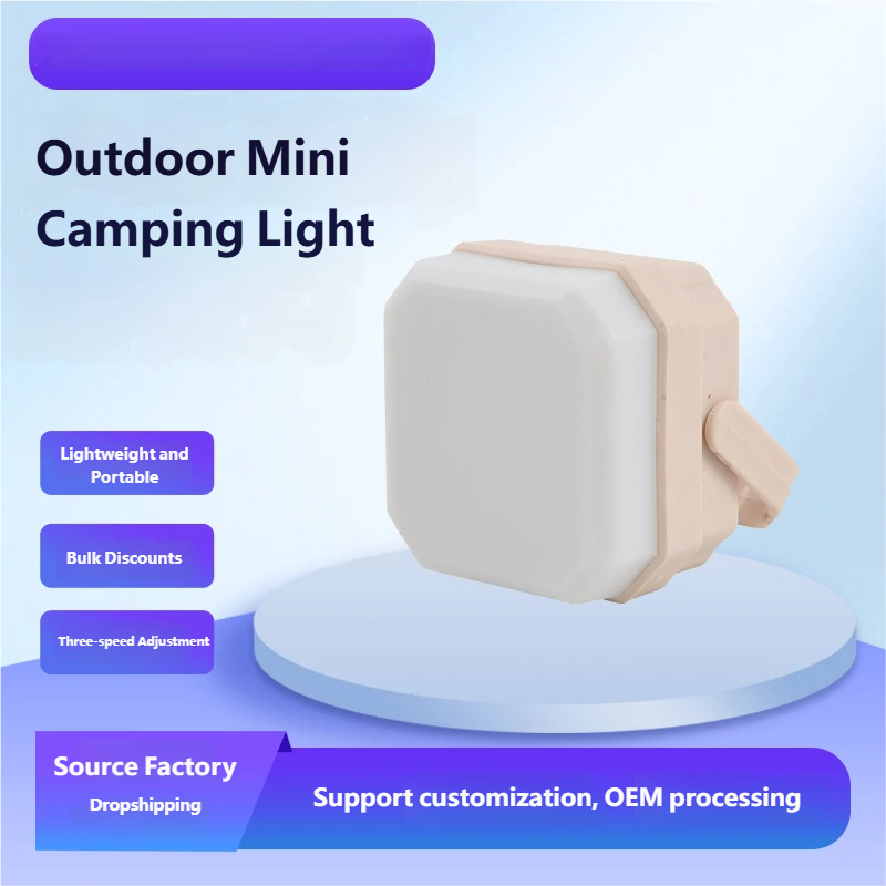 Mini Outdoor Camping Light Long Lasting Three Gear Adjustable Portable ...