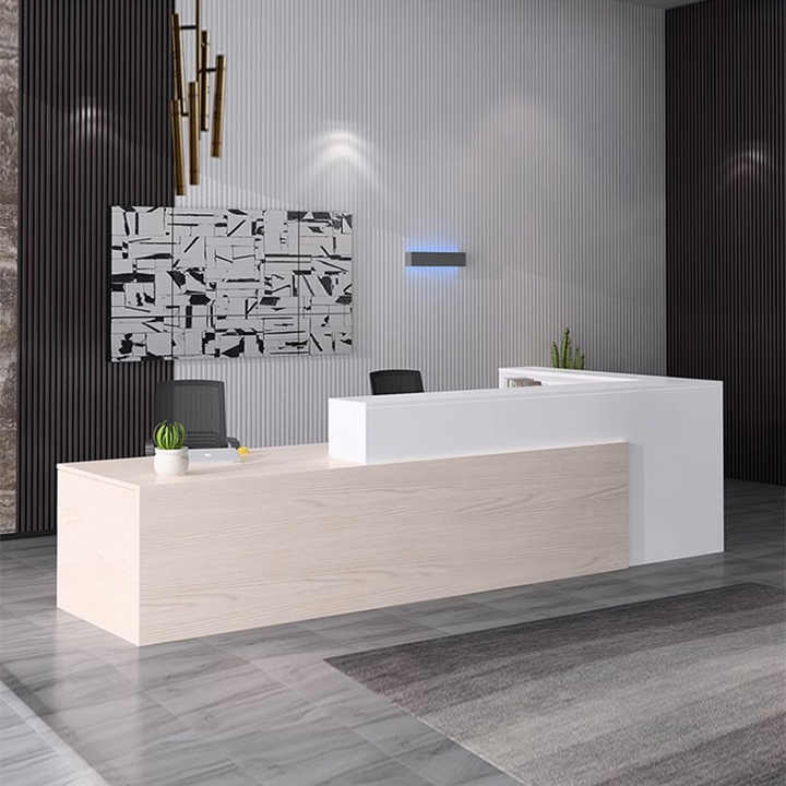 Customizable Reception Desk for Barber Shop & Spa Salon