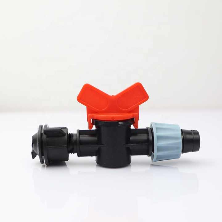 Drip Irrigation System Hose Bypass Valve 16mm Drip Tape Connector ...