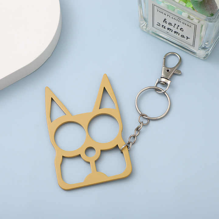 Cartoon Cat Key Chain - Multi Colors & Functional Design