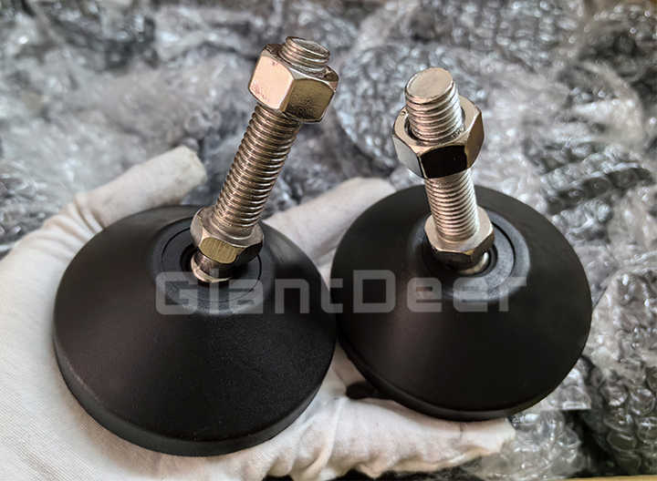 Customized Nylon Base Stainless Steel Leveling Feet Zinc-plated Iron ...