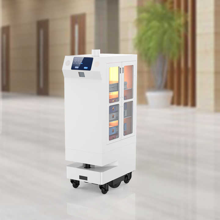 Super Automatic Navigation Hotel Delivery Robot Unmanned Commercial ...