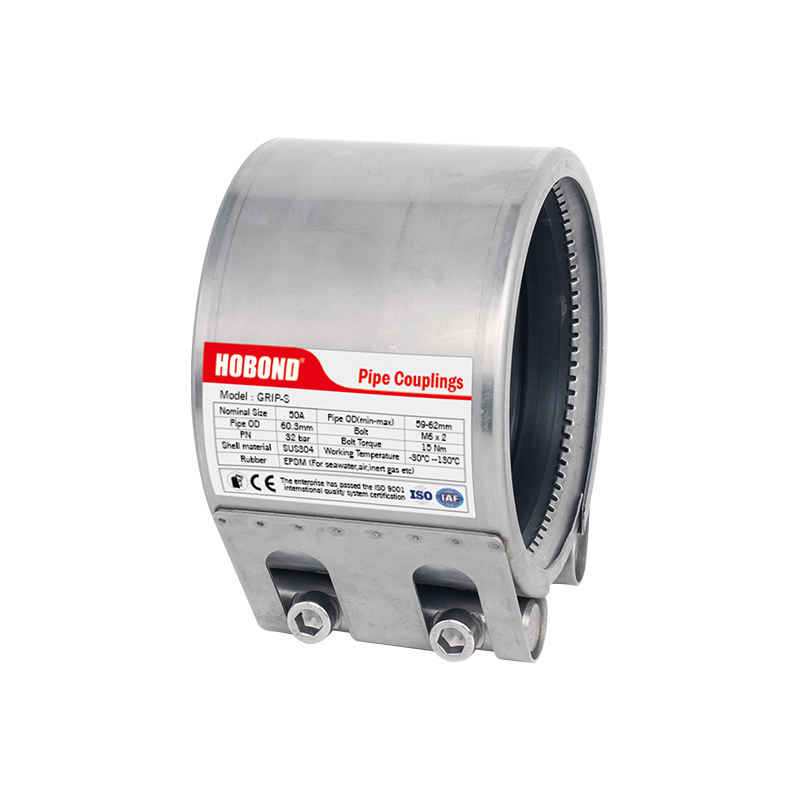 Grip Type Pipe Coupling 50 A - Reliable Pipe Repair Clamp