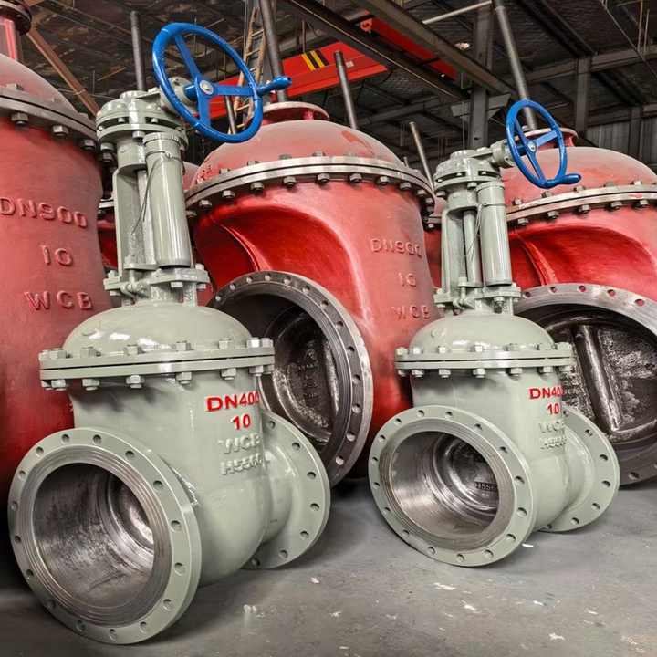 DN600 High Standard Large Diameter Gas Gate Valve Electric Durable and ...