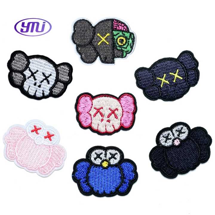 Cartoon Sesame Street KAWS Patches - Decorative Stickers